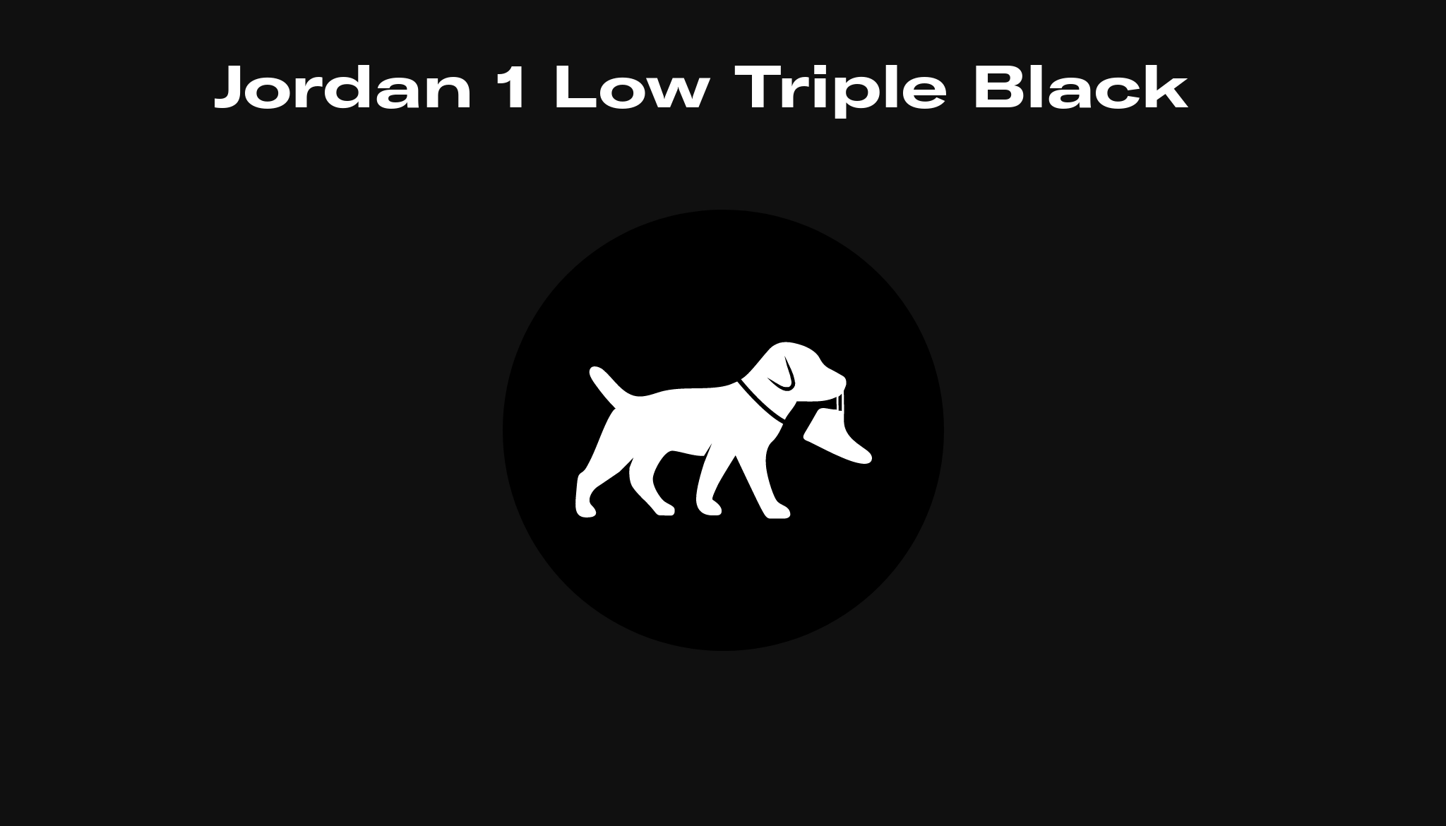 Jordan 1 Low Triple Black, Raffles and Release Date | Sole Retriever