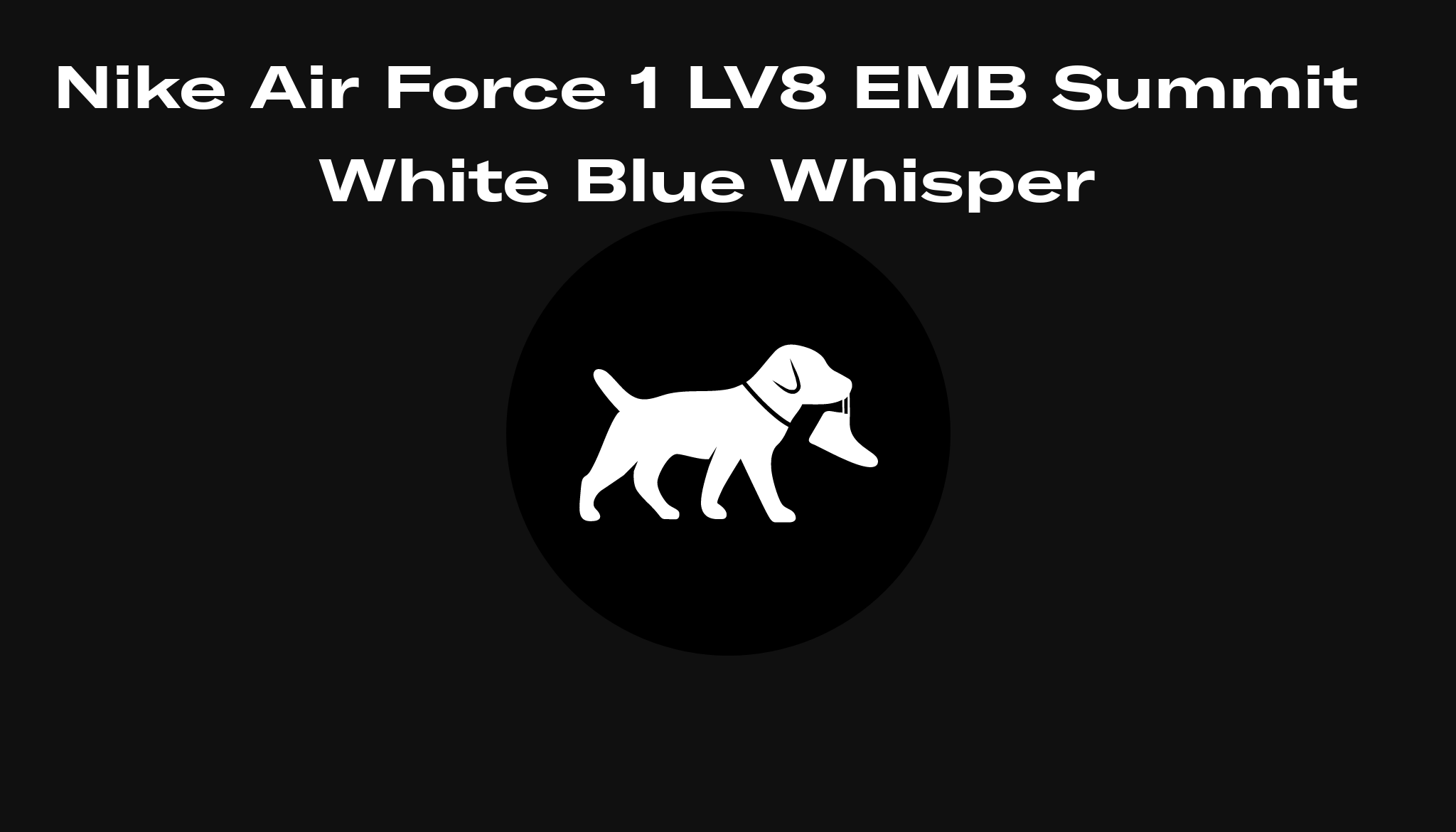 Nike Air Force 1 LV8 EMB Summit White Blue Whisper, Raffles and Release ...