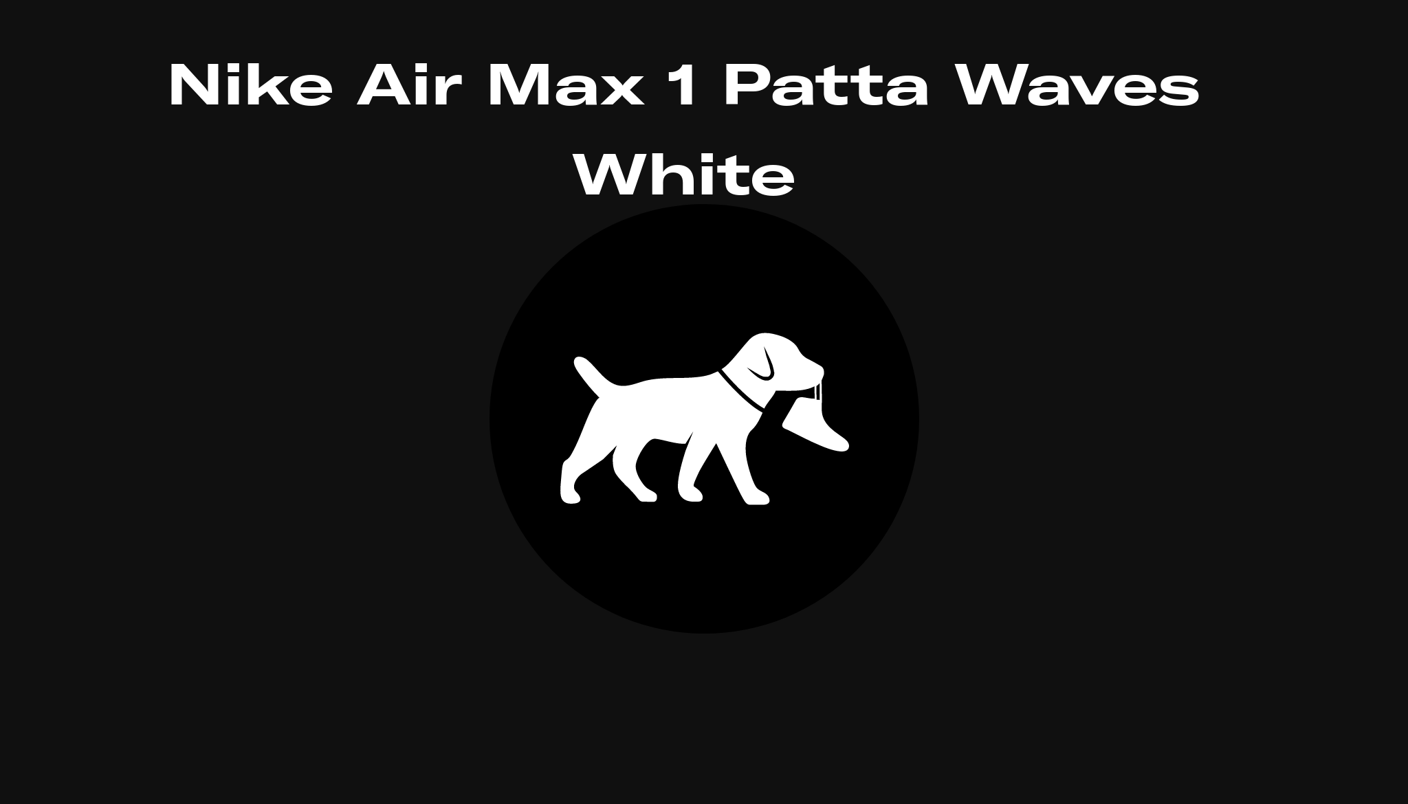Nike Air Max 1 Patta Waves White, Raffles and Release Date | Sole Retriever