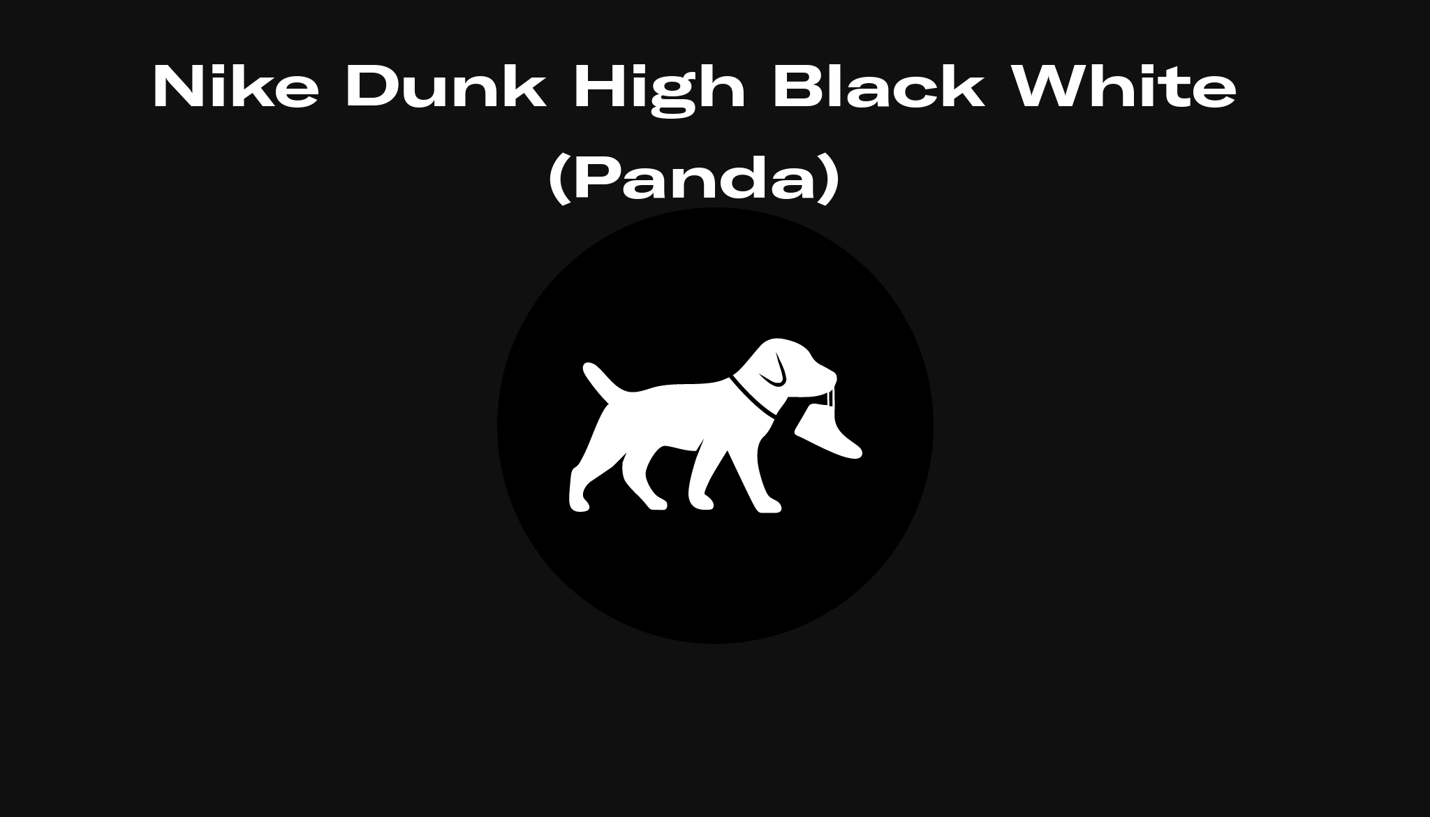 Nike Dunk High Black White (Panda), Raffles and Release Date | Sole ...