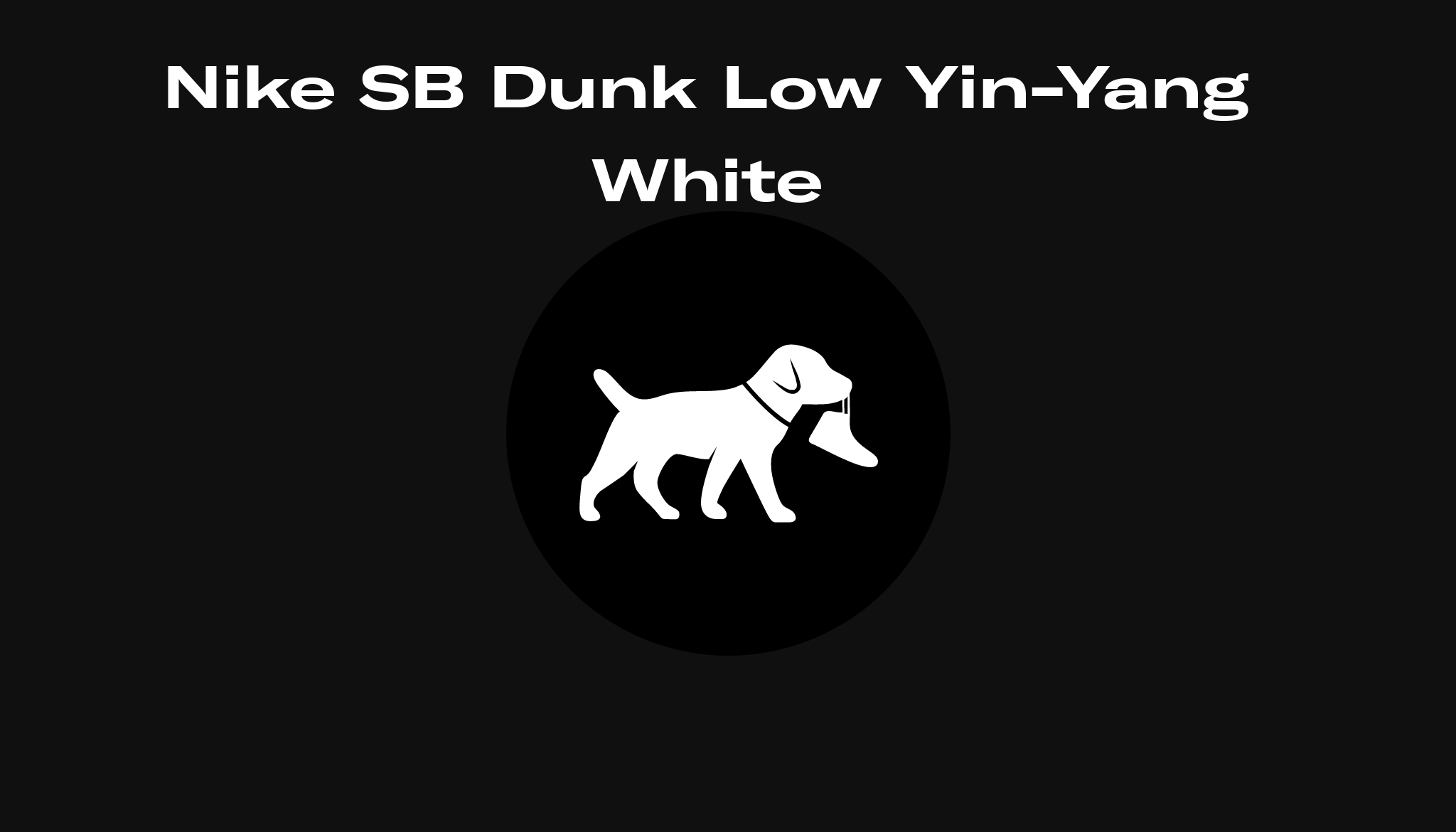 Nike SB Dunk Low Yin-Yang White, Raffles and Release Date | Sole Retriever